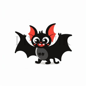 Cute Vampire Bat Clipart | 10 High Quality JPG | Vampire Bat Clipart ...