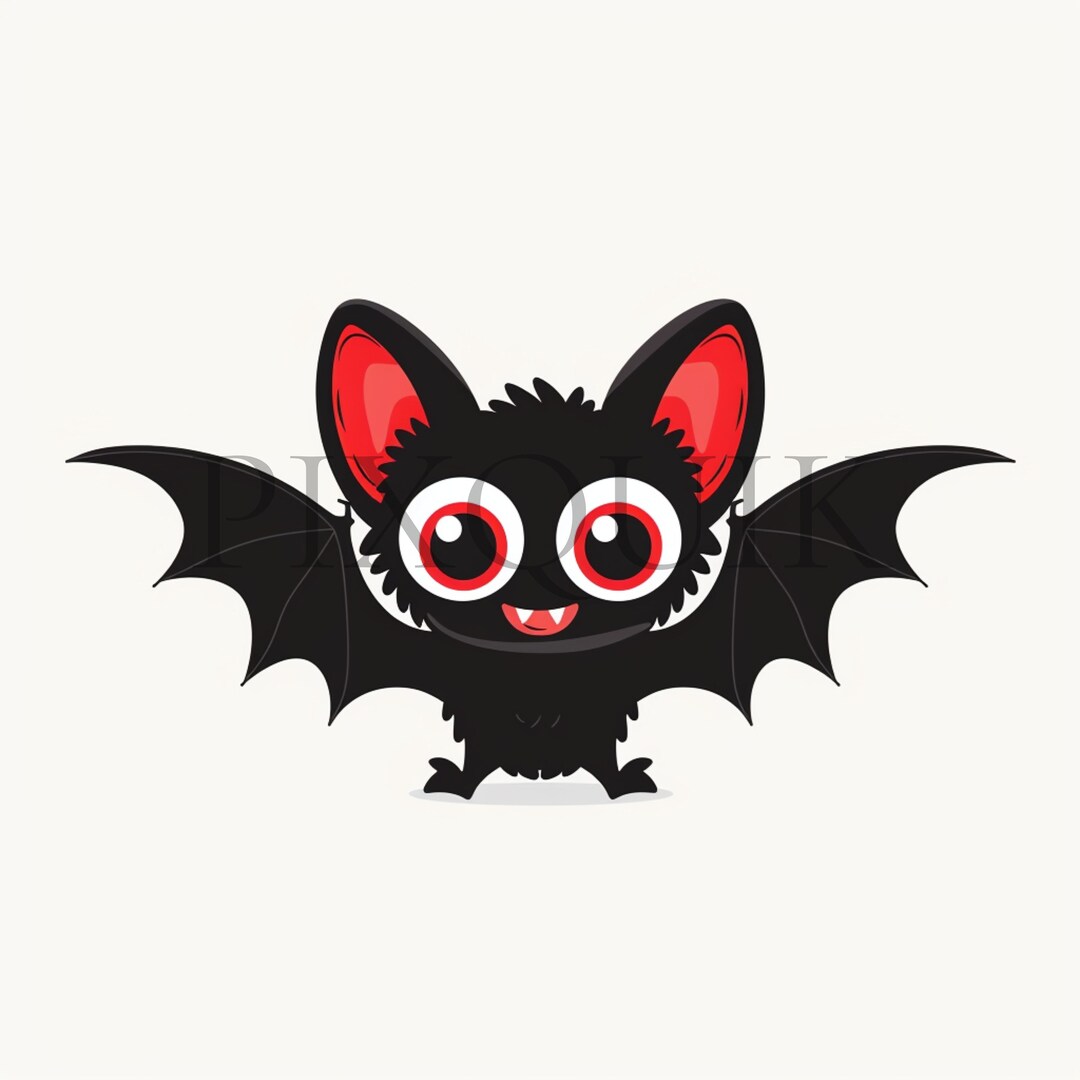 Cute Vampire Bat Clipart | 10 High Quality JPG | Vampire Bat Clipart ...