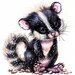 Watercolor Skunks Clipart | 10 High Quality Jpgs | Skunks Clipart ...