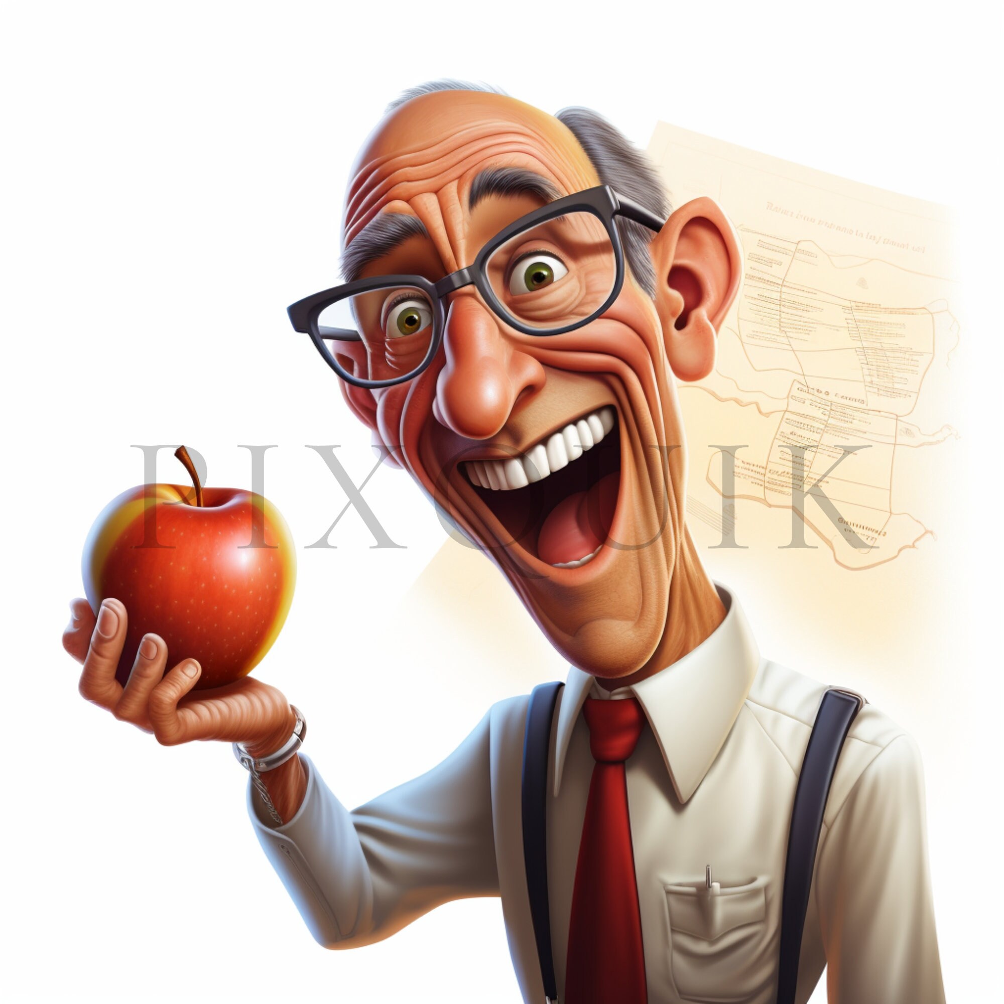 Funny Teacher Clipart 10 High Quality Jpgs Digital Download Teacher ...