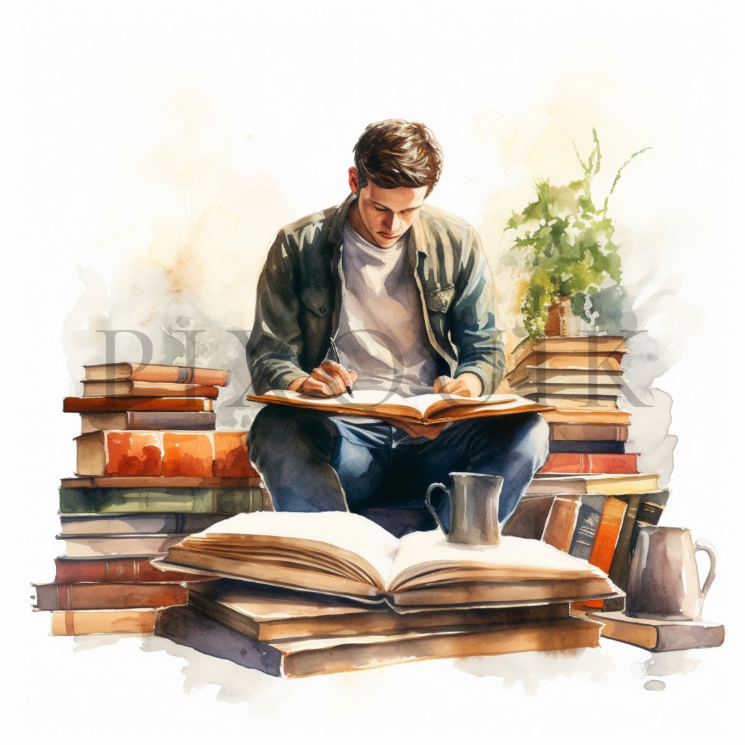 Study Clipart | 10 High Quality Jpgs | Digital Download | Educational ...