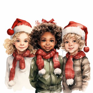 Holiday Children Clipart | 10 High Quality Jpgs | Digital Download ...