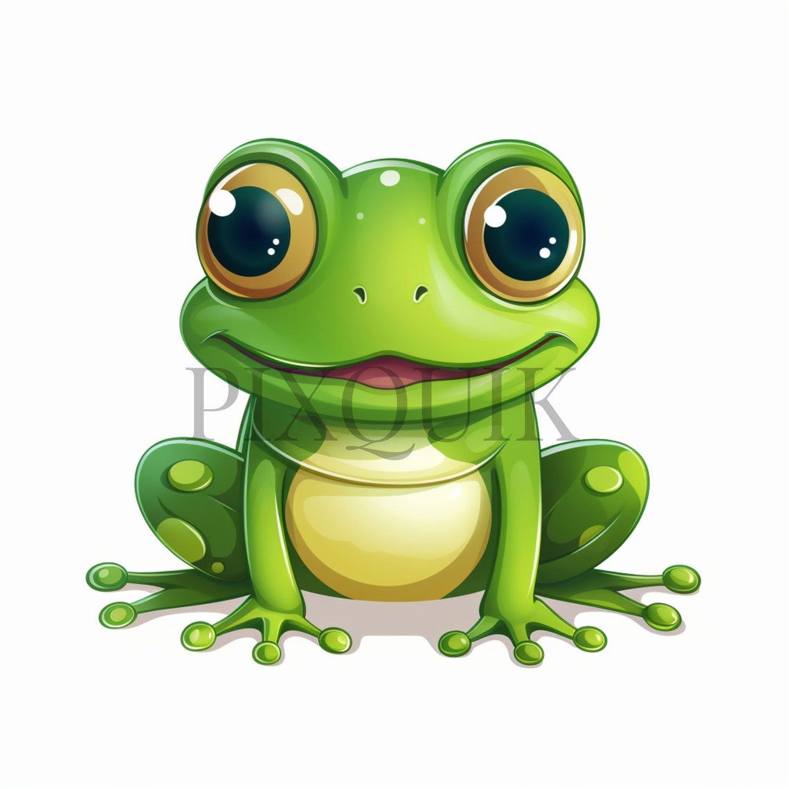 Watercolor Frog Clipart - 10 High-quality Jpgs | Frog Clip Art ...
