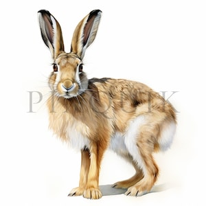 Jack Rabbit Clipart | 10 High Quality Jpgs | Digital Download ...