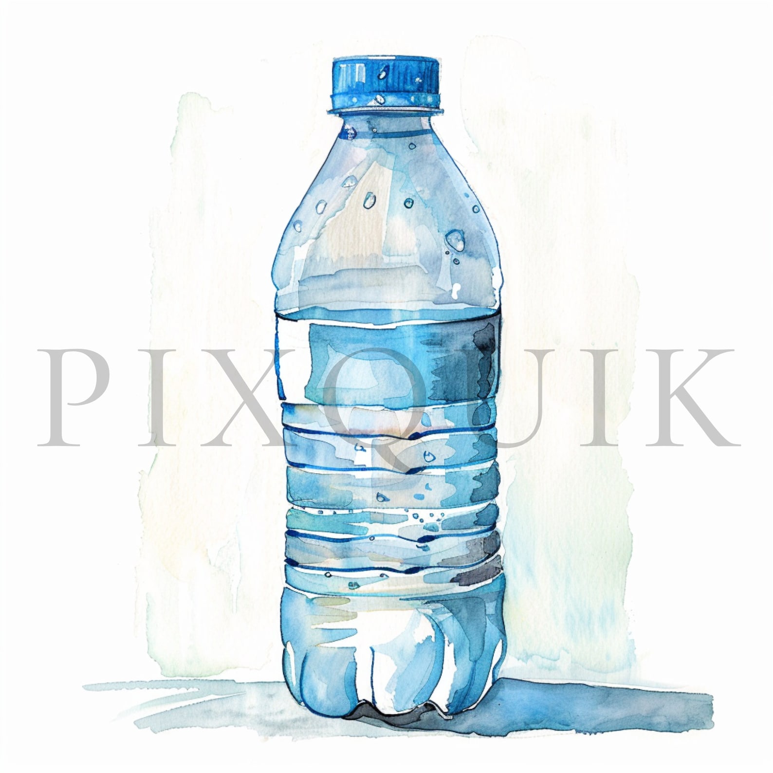 Water Bottle Clipart | 10 JPG Collage Images (digital Download) - Etsy