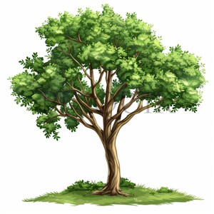 Ash Trees Clipart | 10 High Quality Jpgs | Botanical Art | Ash Tree ...
