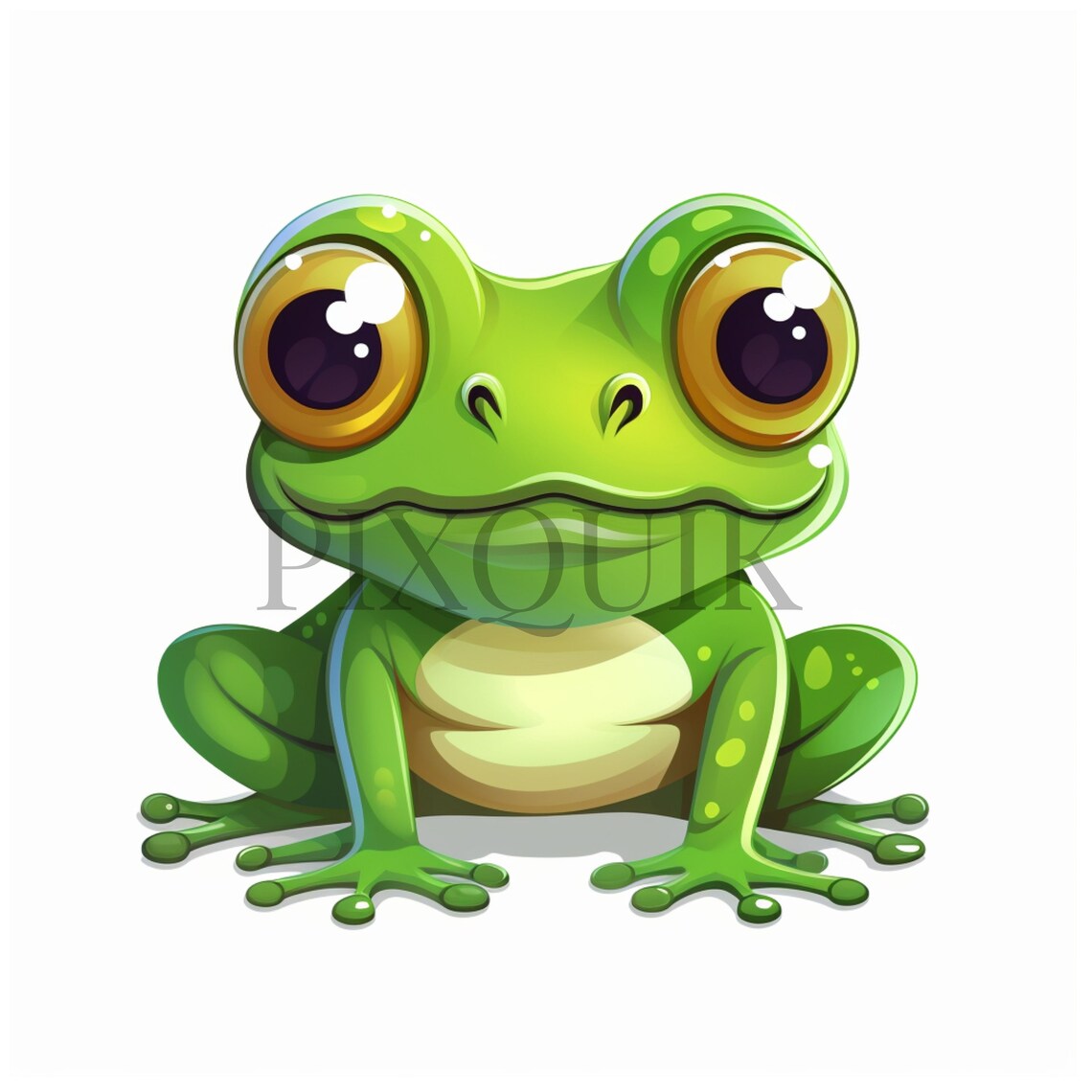 Watercolor Frog Clipart - 10 High-quality Jpgs | Frog Clip Art ...