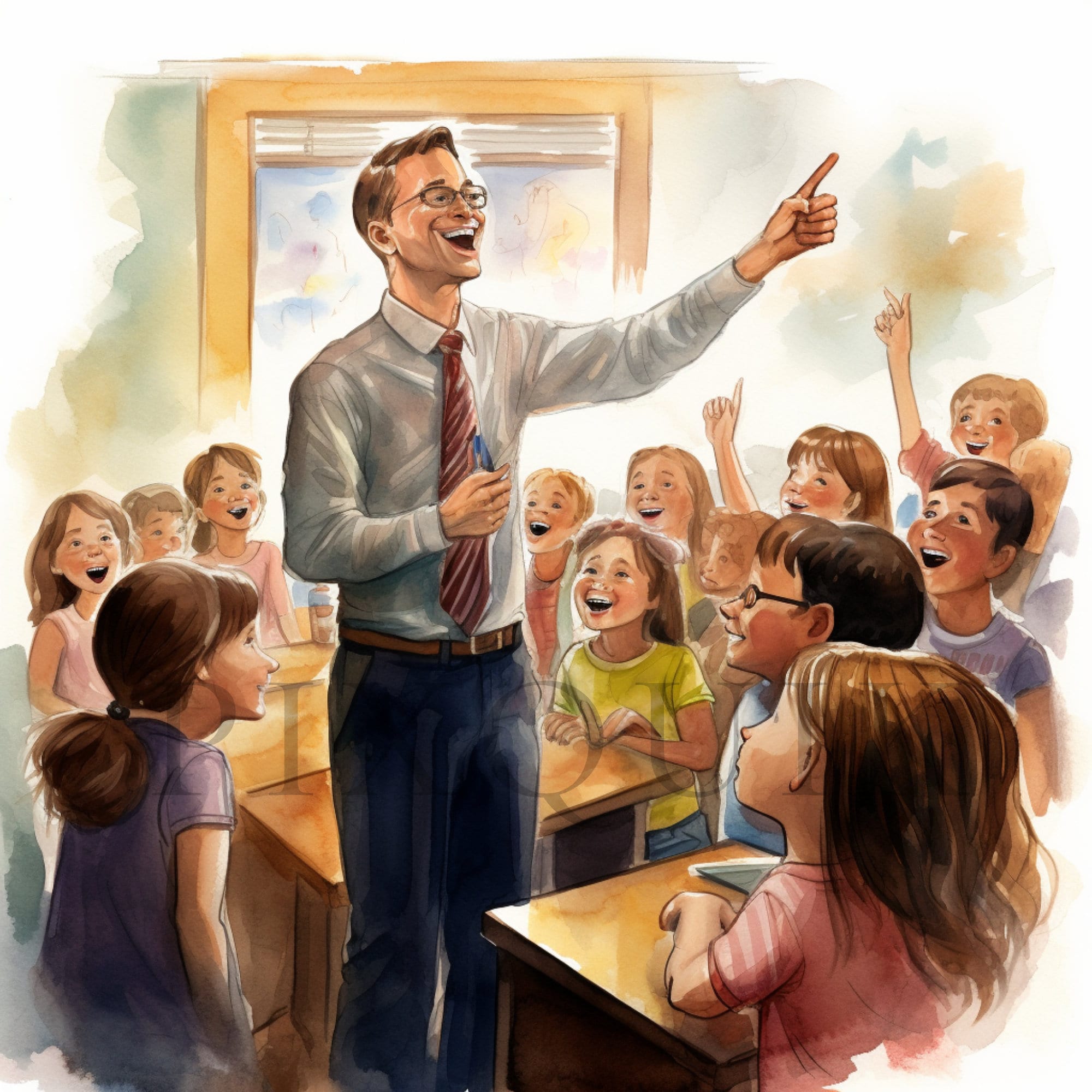 Teacher and Student Clipart | Educational Jpgs (digital Download) - Etsy