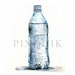 Watercolor Water Bottle Clipart | 10 High Quality Jpgs | Instant ...