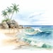 Beach Clipart | 10 High Quality Jpgs | Digital Download | Beach Clip ...