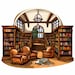 Library Books Clipart – 10 High Quality Jpgs, Commercial Use - Etsy