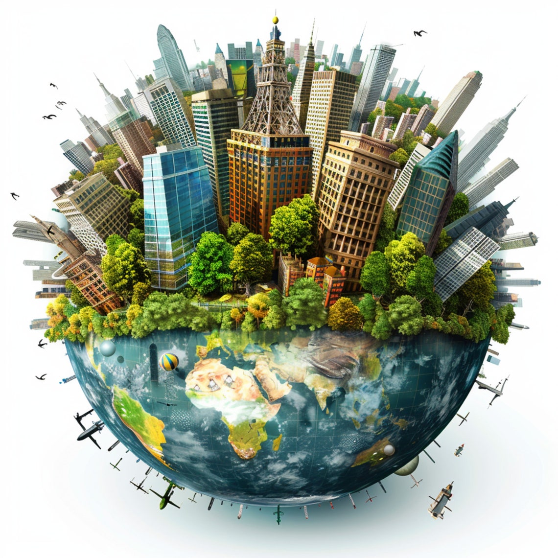 World Clipart | Earth Clipart | 10 High Quality JPG | Globe ...