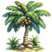 Palm Tree Clipart 10 High Quality Jpgs Coconut Trees Clipart Holiday ...