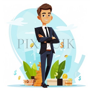 Entrepreneur Clipart | 10 High Quality JPG | Business People Clipart ...