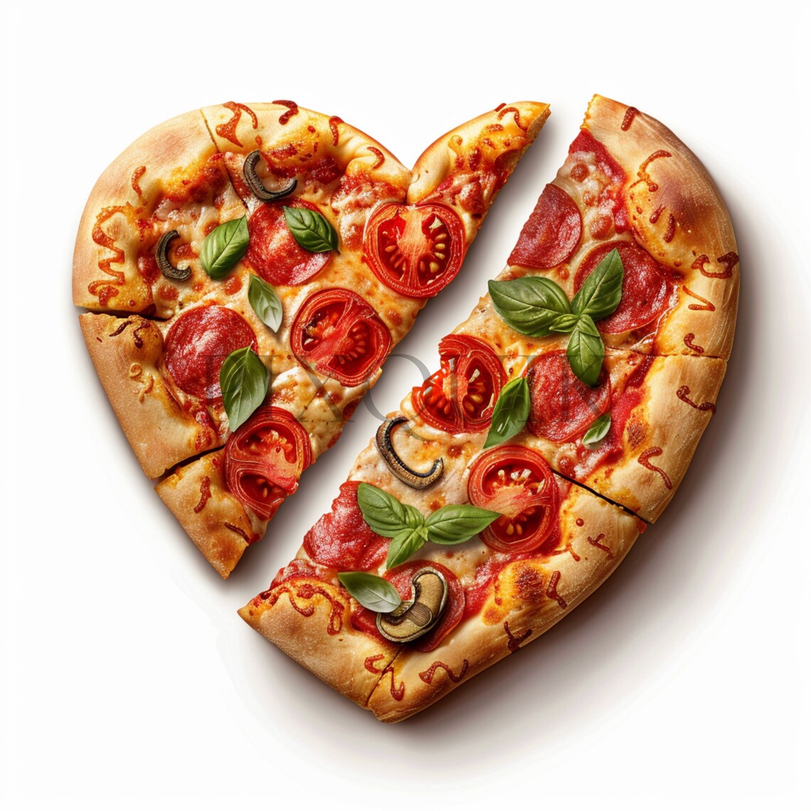 Heart Pizza Clipart 10 High Quality Jpgs Food Clipart Tomato Pizza ...