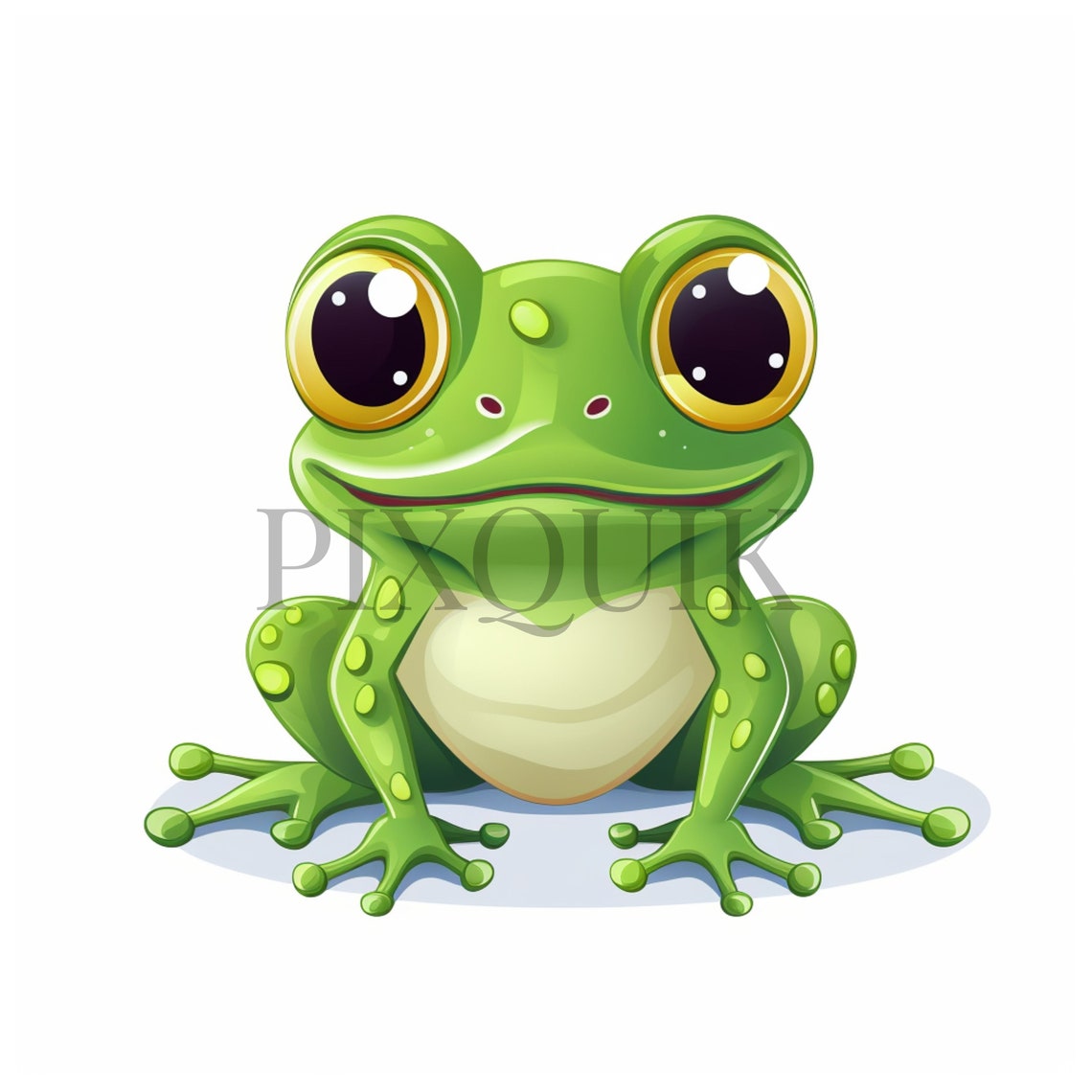 Watercolor Frog Clipart - 10 High-quality Jpgs | Frog Clip Art ...