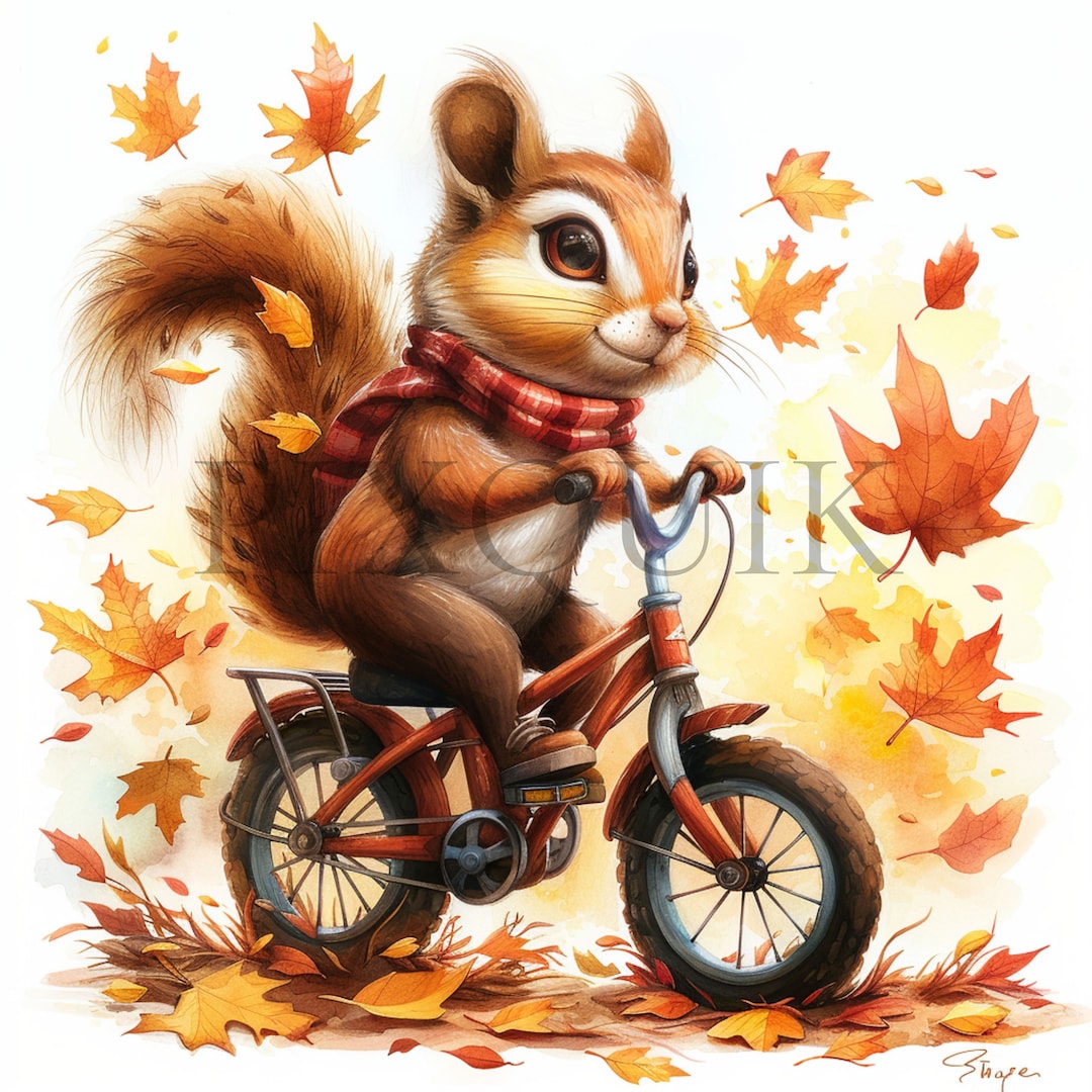 Chipmunk Clipart | Fall Animal | 10 High Quality JPG | Autumn | Animal ...