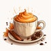 Pumpkin Spice Coffee Clipart | Fall Vector Art (digital Download) - Etsy