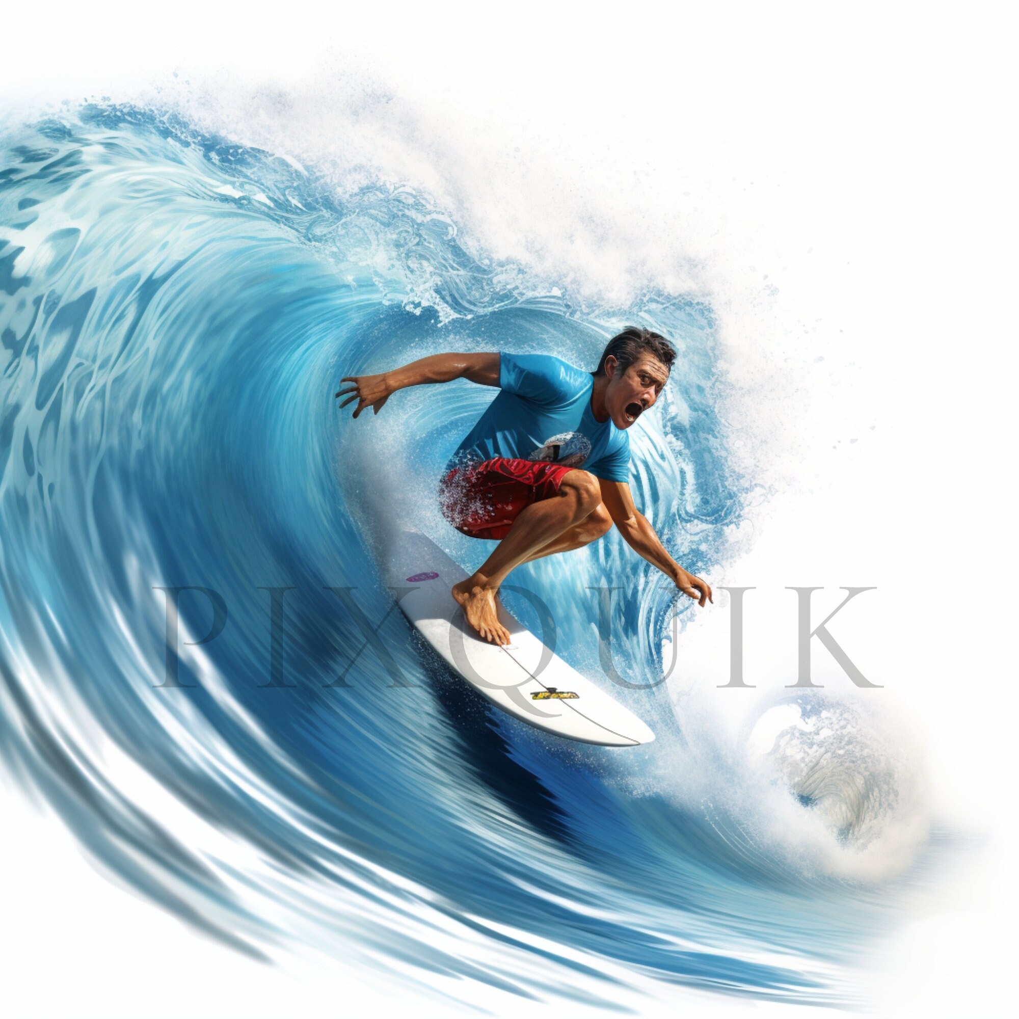 Surfing Clipart 10 High Quality Jpgs Digital Download Vacation Clipart ...