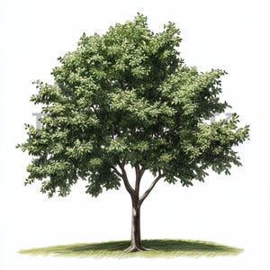 Ash Tree Clipart | 10 JPG Files | Card Making | Digital Paper Crafts ...