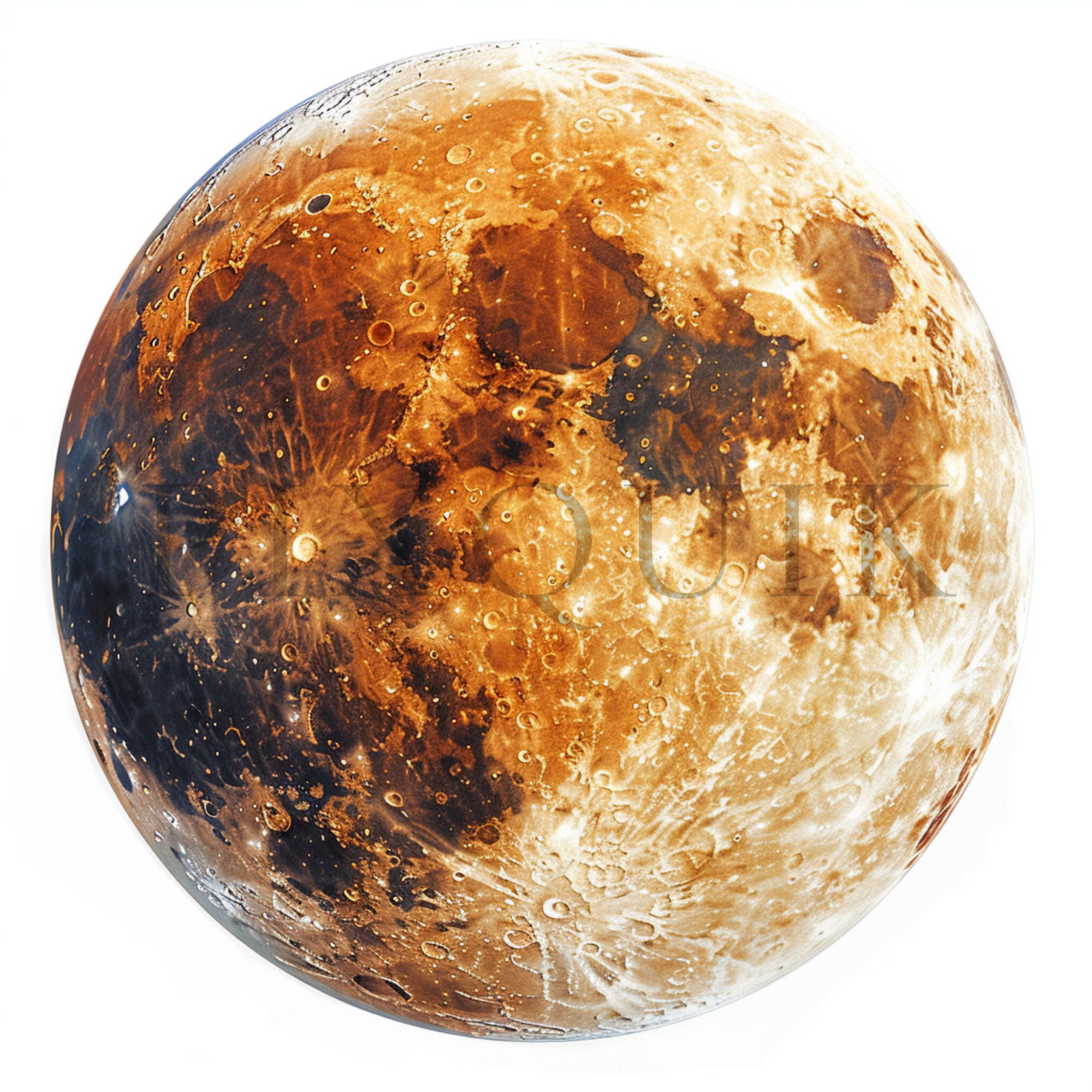 Watercolor Venus Clipart | Solar System Planet Jpgs (digital Download ...