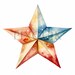 Christmas Star Clipart: Holiday JPG Images (digital Download) - Etsy
