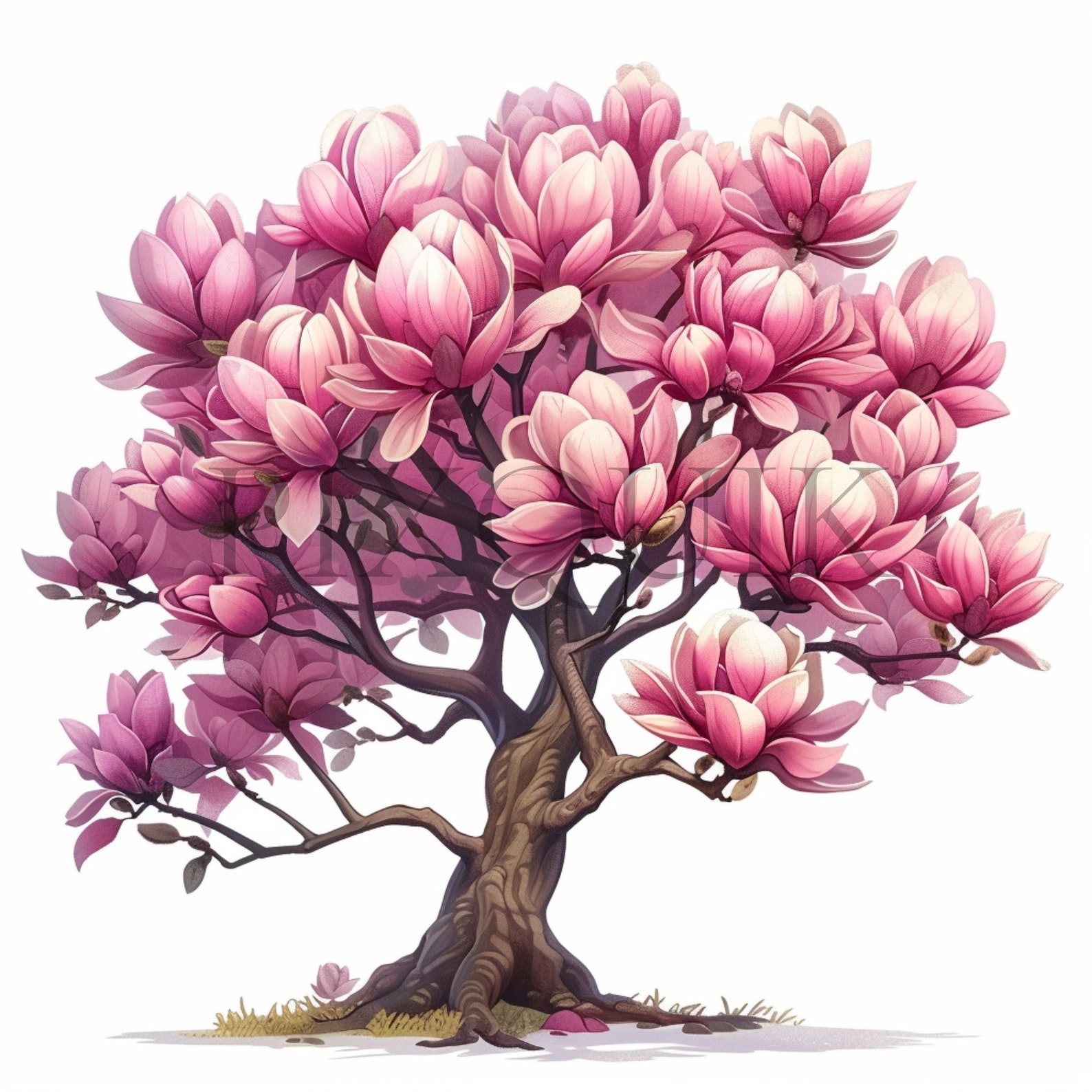 Magnolia Trees Clipart 10 High Quality Jpgs Floral Tree Magnolia ...