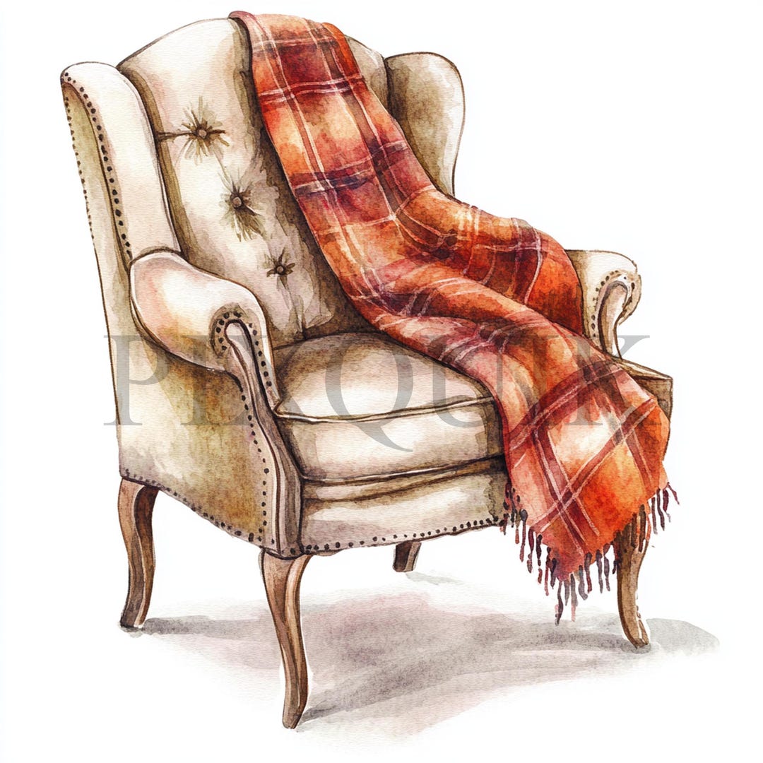 Victorian Armchair Clipart | 10 High Quality Jpg's | Antique Furniture ...