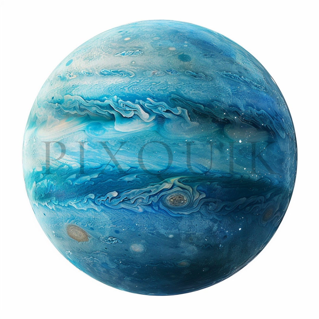Uranus Clipart | 10 High Quality Jpgs | Instant Digital Download ...