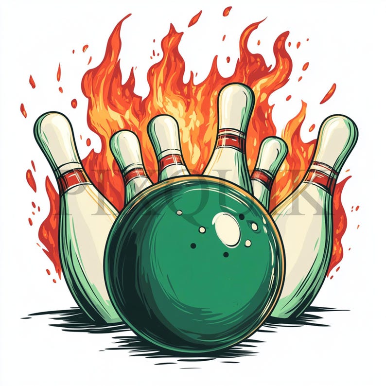 Classic Bowling Ball Clipart 10 High Quality Jpg's and PNG Sports ...