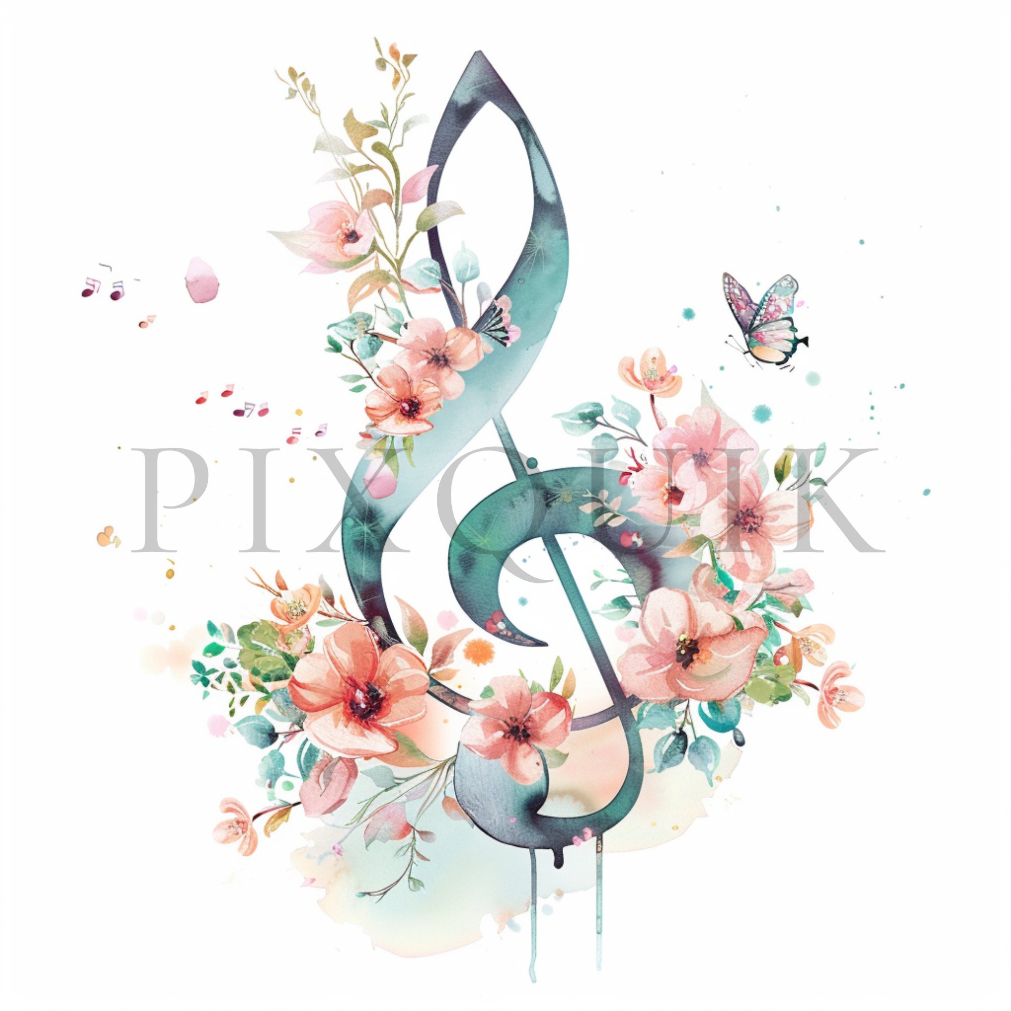 Musical Notes Clipart 10 High Quality Jpgs Musical Notes Music Card ...
