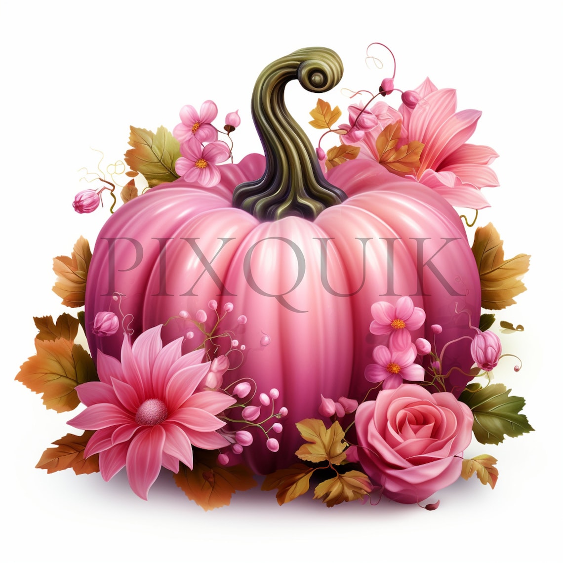 Pink Pumpkins Clipart 10 High Quality JPG Pink Pumpkins Pumpkin Vector ...