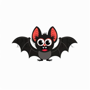 Cute Vampire Bat Clipart | 10 High Quality JPG | Vampire Bat Clipart ...