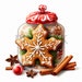 Christmas Cookies Clipart 10 High Quality Jpgs Printable Holiday ...