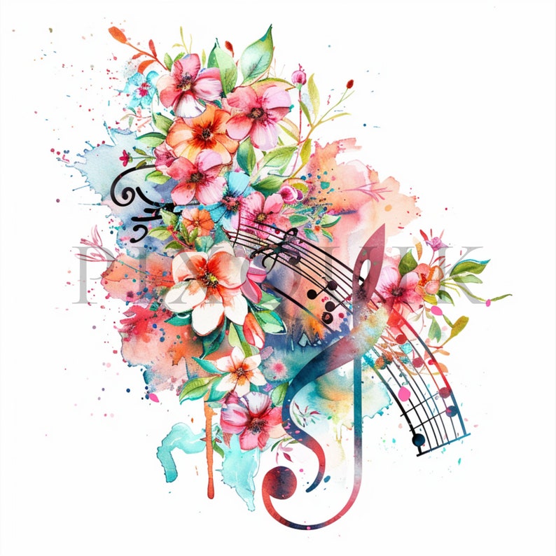 Musical Notes Clipart 10 High Quality Jpgs Musical Notes Music Card ...