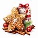 Christmas Cookies Clipart 10 High Quality Jpgs Printable Holiday ...
