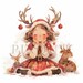 Holiday Children Clipart | Christmas Jpgs (digital Download) - Etsy