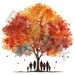 Watercolor Family Tree Clipart Set | 10 High Quality Jpgs | Digital ...