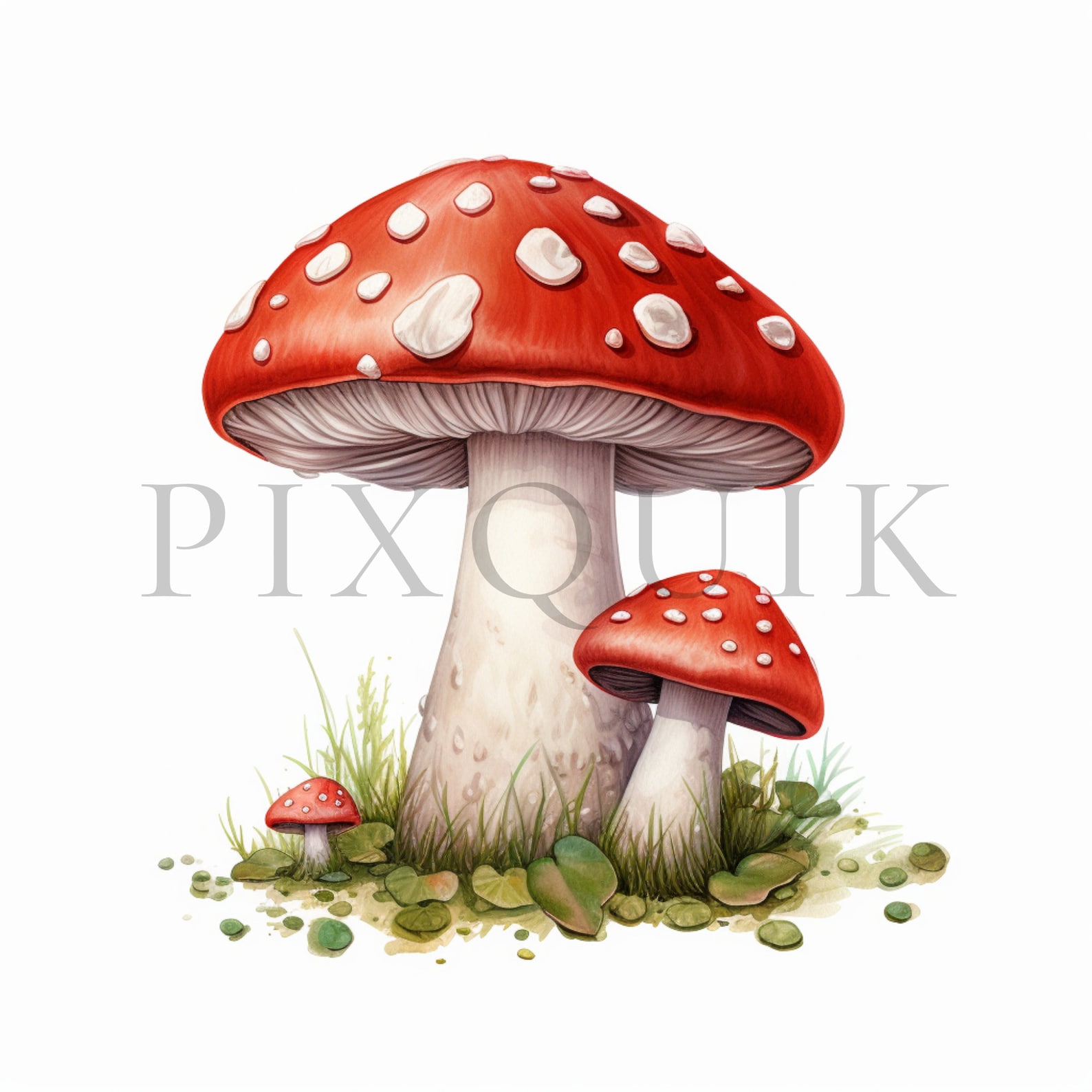 Toadstool Clipart 10 High Quality Jpgs Instant Digital Download ...