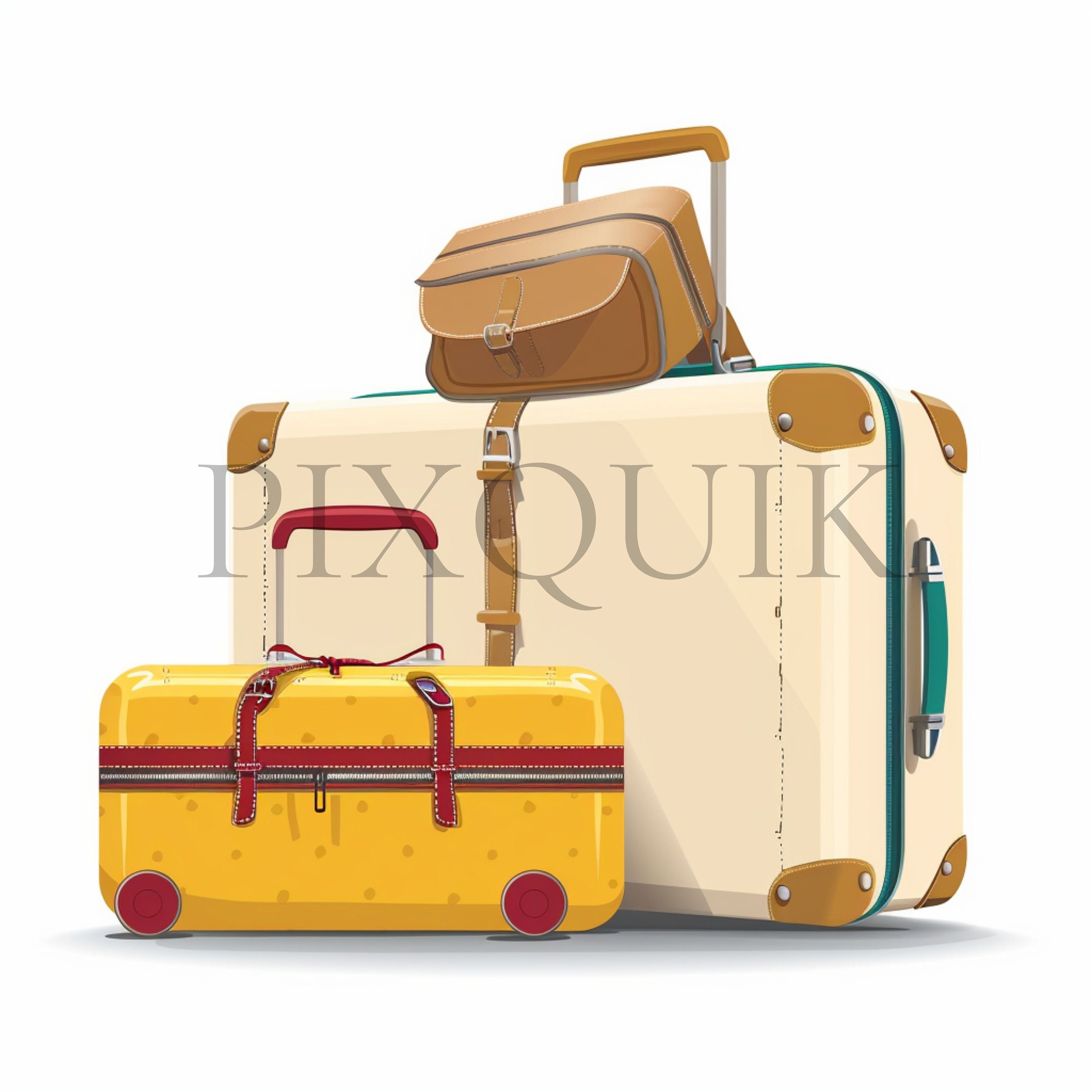 Luggage Clipart Travel Clipart Suitcase Clipart 10 High Quality JPG ...