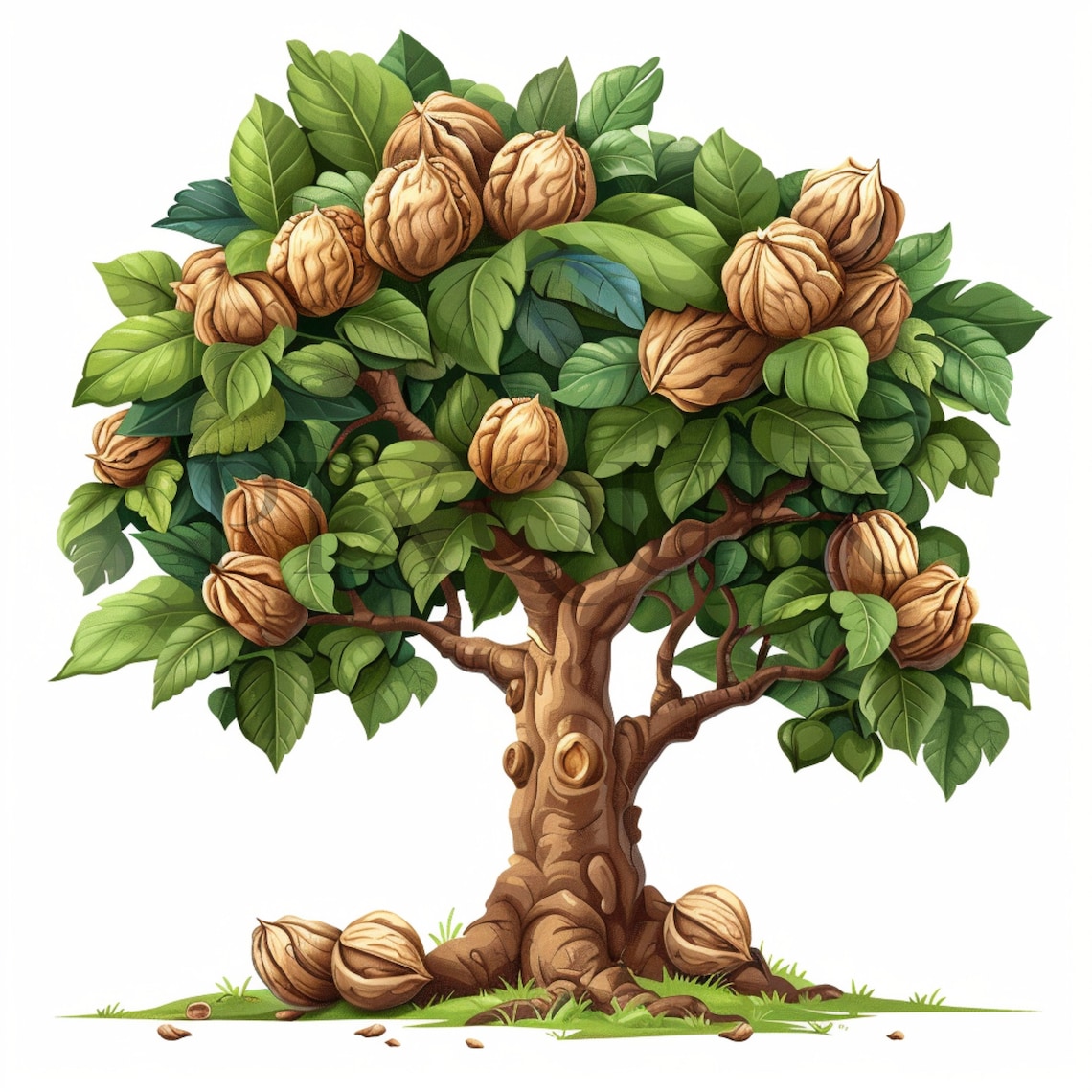 Walnut Tree Clipart Tree Clipart 10 High Quality JPG Walnut Tree ...
