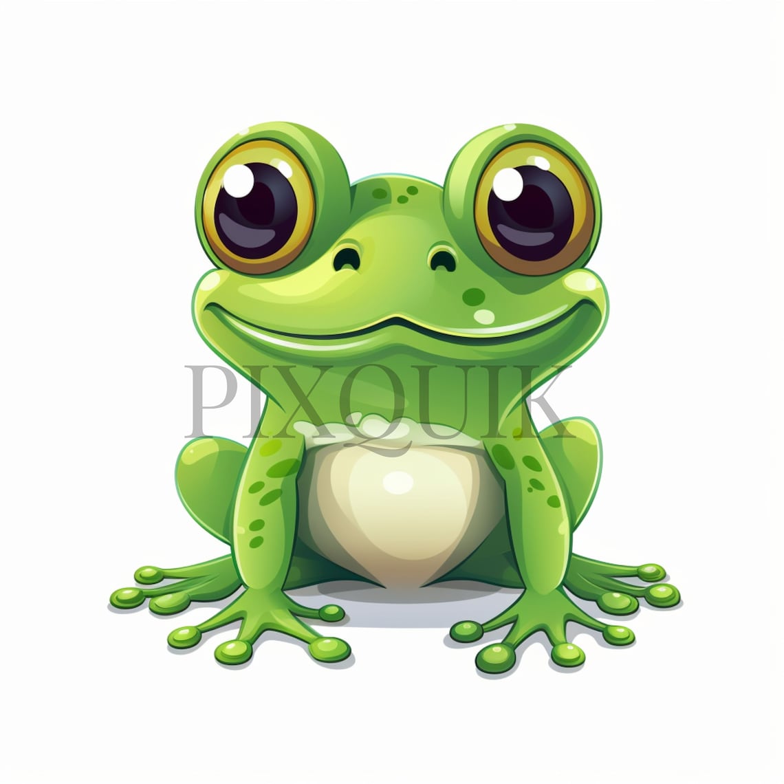 Watercolor Frog Clipart - 10 High-quality Jpgs | Frog Clip Art ...