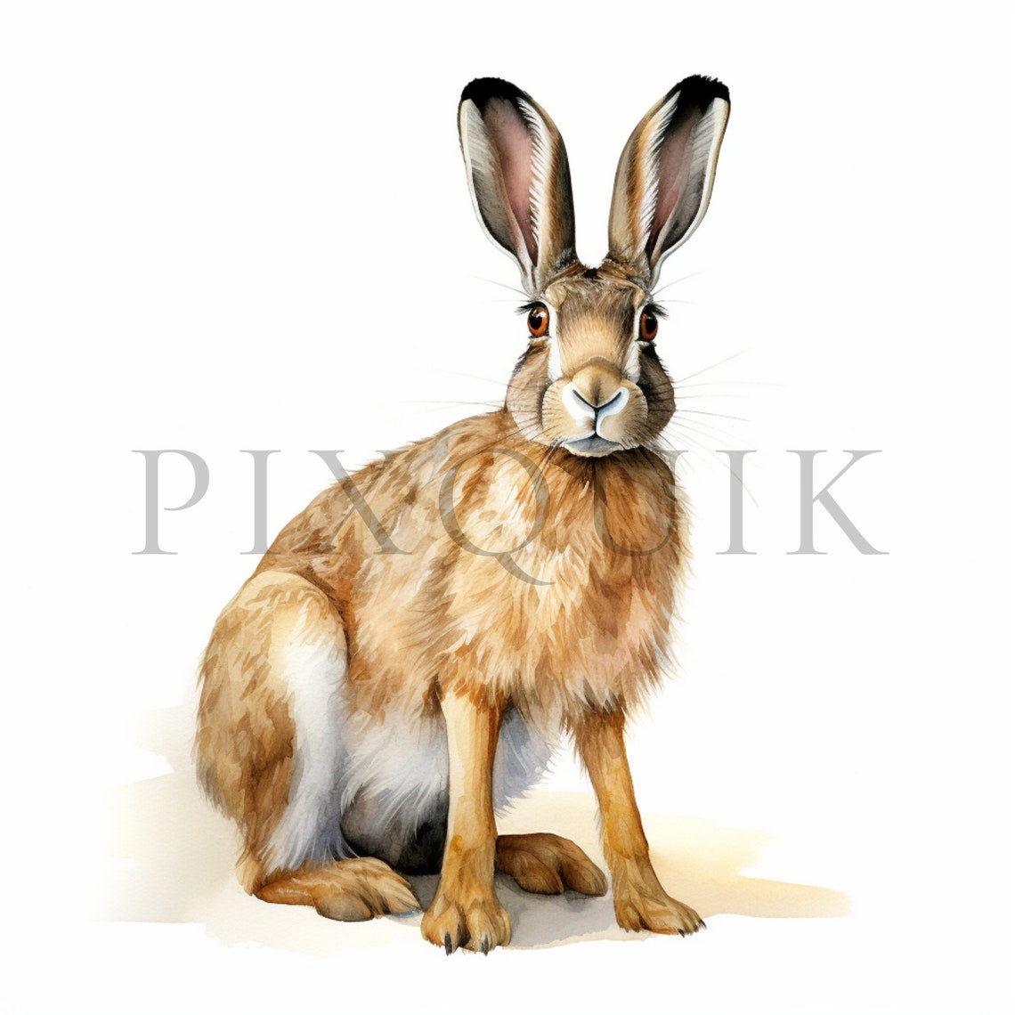 Jack Rabbit Clipart | Nursery Art, Paper Crafts (digital Download) - Etsy