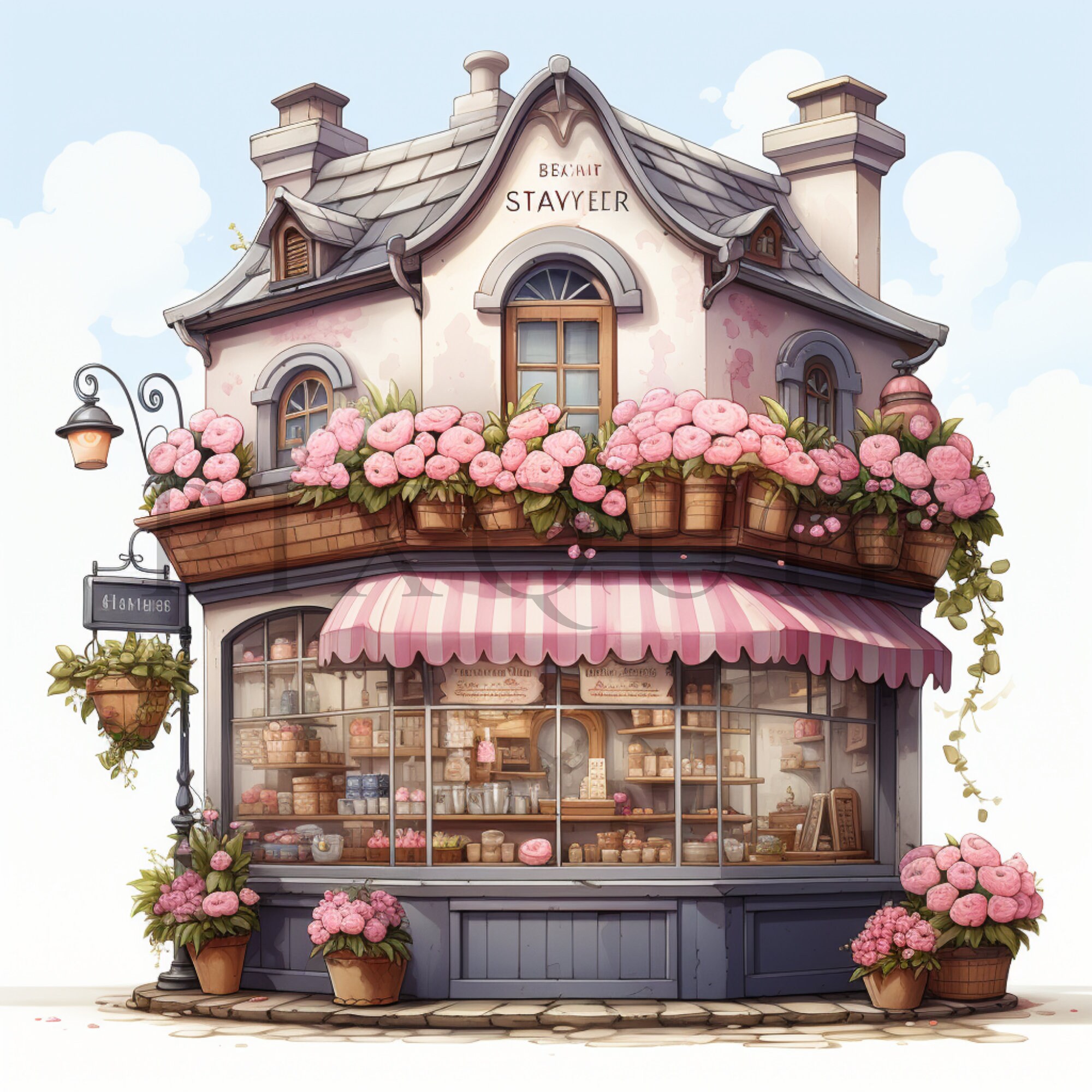 Kawaii Bakery Clipart 10 High Quality Jpgs Instant Digital Download ...