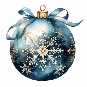 Holiday Balls Clipart | 10 High Quality Jpg's | Digital Download ...