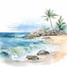 Beach Clipart | 10 High Quality Jpgs | Digital Download | Beach Clip ...