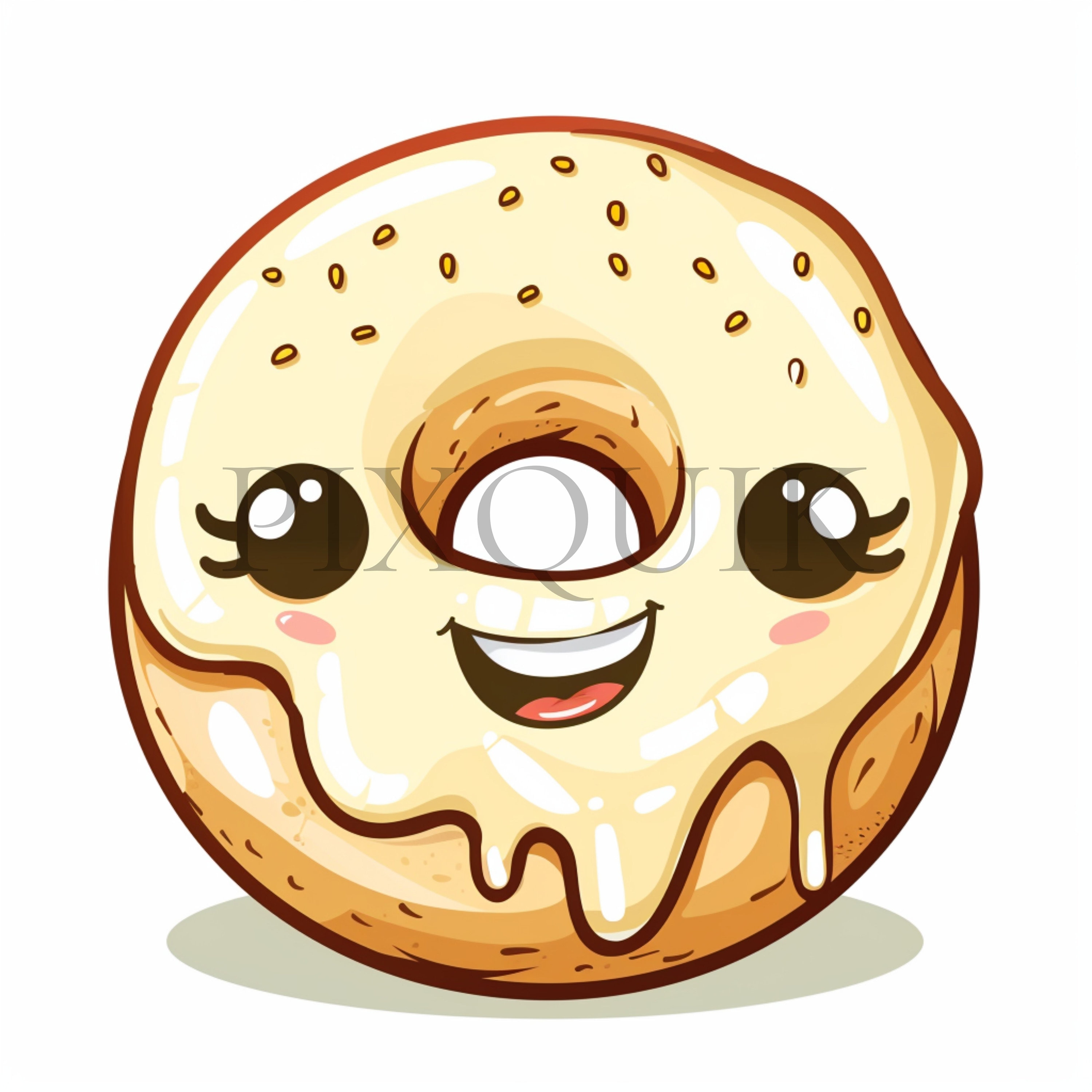 Cartoon Bagel Clipart Bagel With Cream Cheese Clipart Bagel With Cream ...