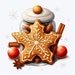Christmas Cookies Clipart | Holiday Scrapbooking Graphics (digital ...