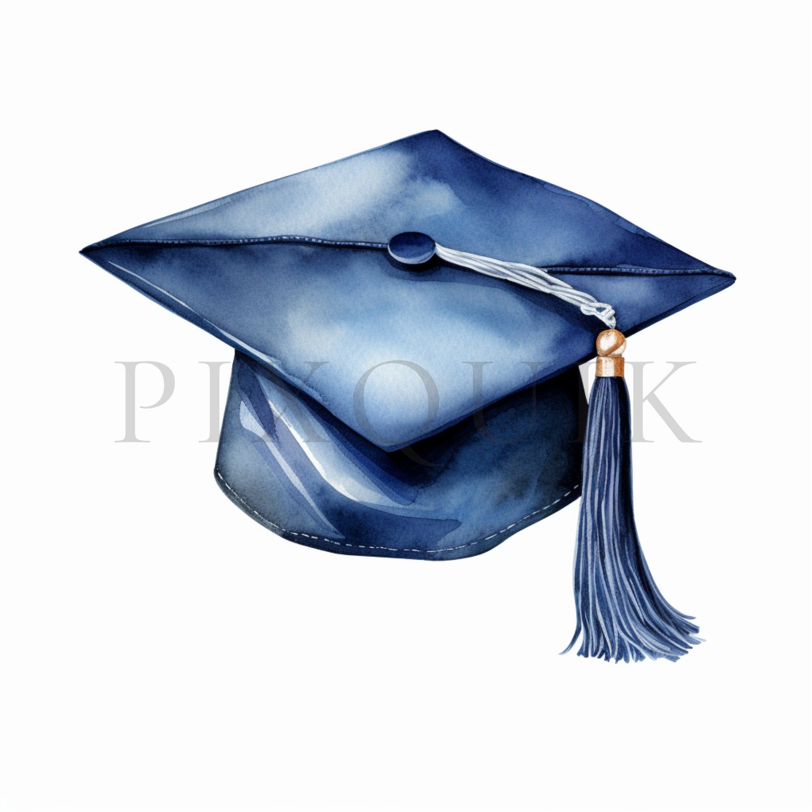 Graduation Cap Clipart 10 High Quality Jpgs Digital Download Graduation ...