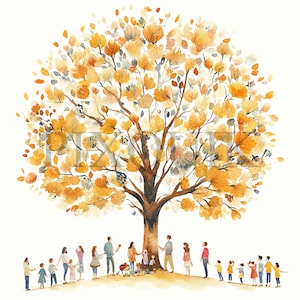 Autumn Family Reunion Clipart | 10 High Quality Jpg's and PNG | Cozy ...